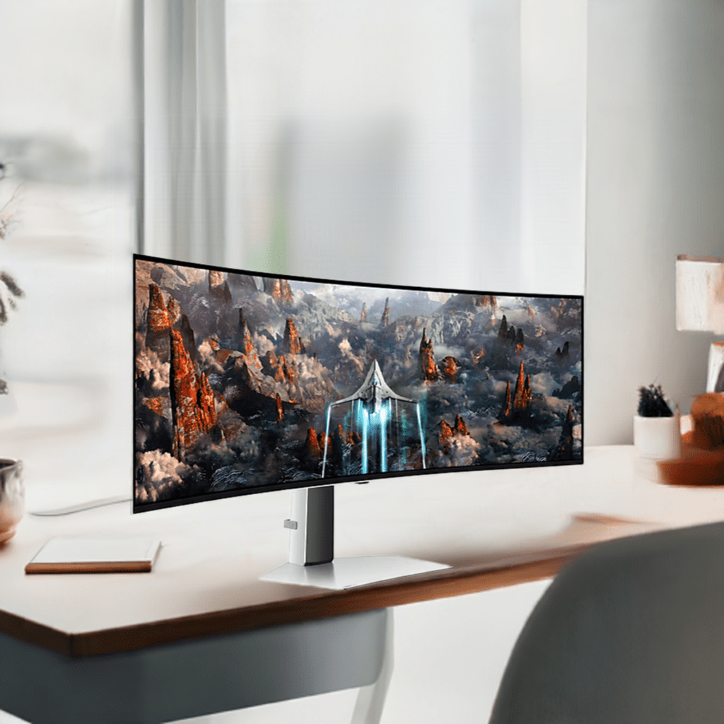 Samsung LS49CG932SNXZA 49" Odyssey OLED G9 DQHD Curved Gaming Monitor ...